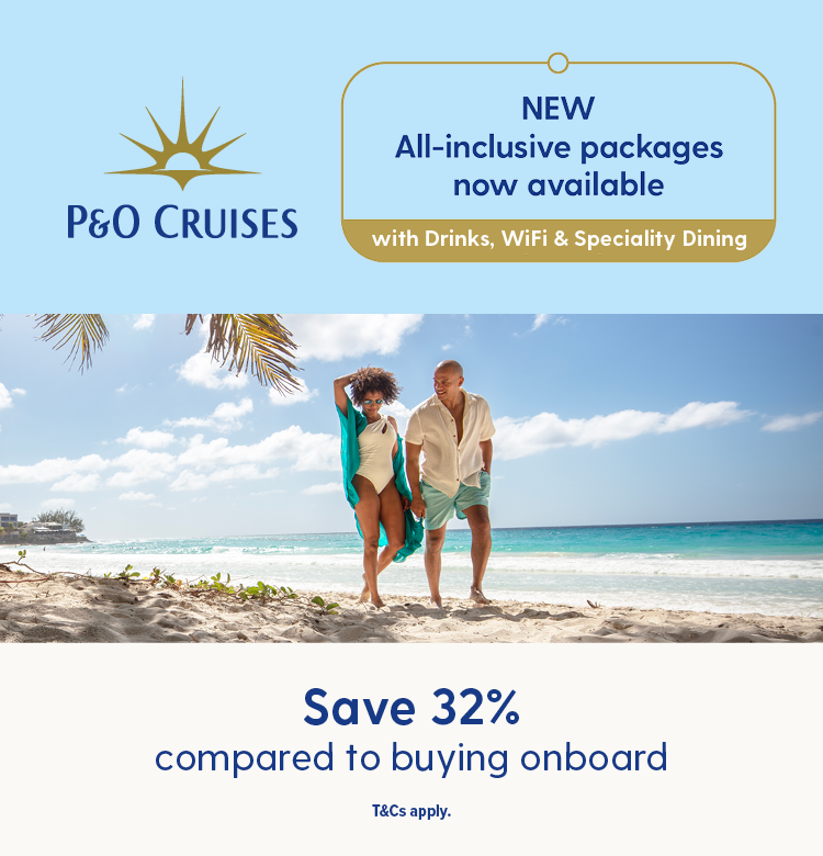 P&O Cruises New All Inclusive Packages