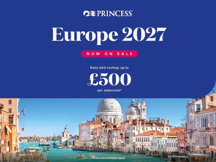 Princess Cruises Europe 2027 | Hays Cruise