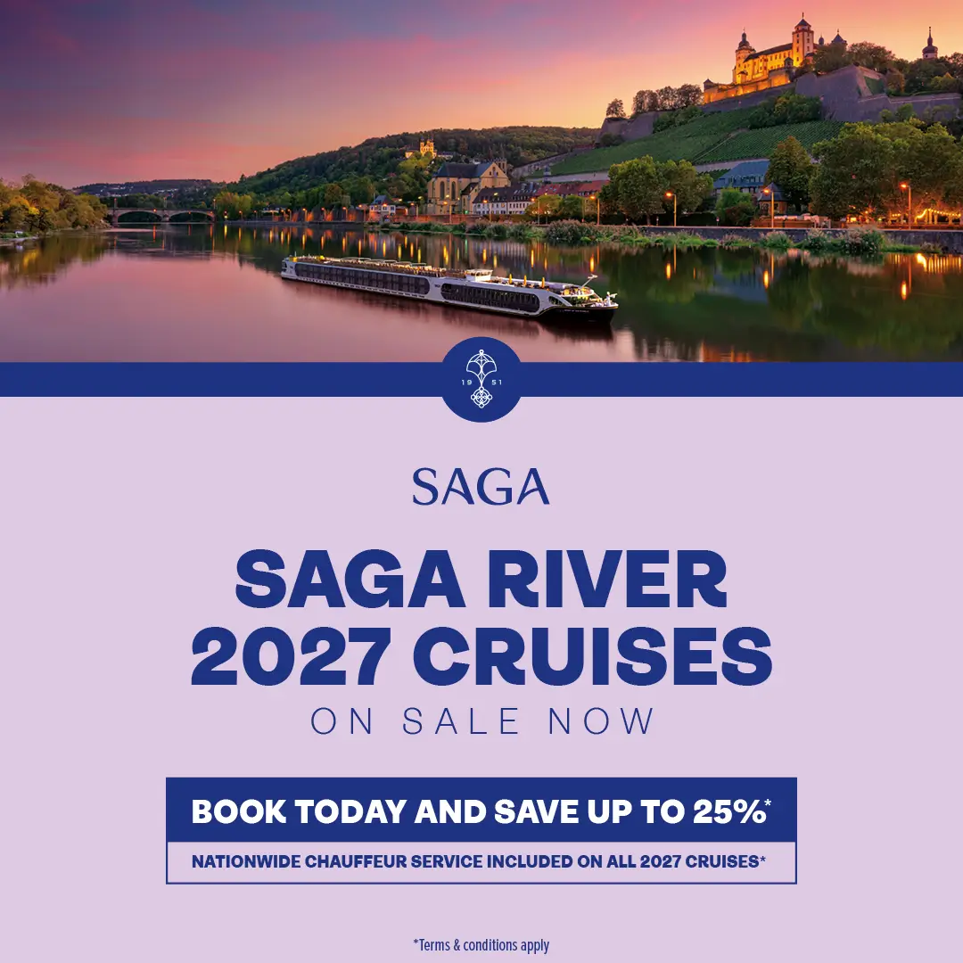 Saga River 2027 Cruises On Sale Now