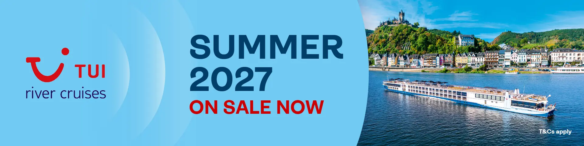 TUI River Summer 2027 Sailings